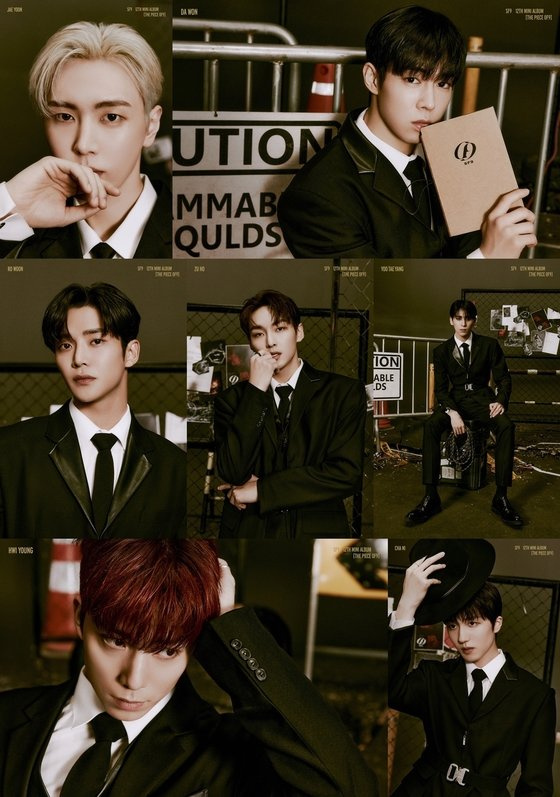 SF9 Reveals SCENE Version Jacket Poster