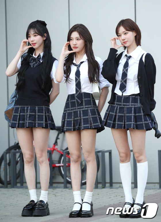 aespa Dazzles in School Uniform